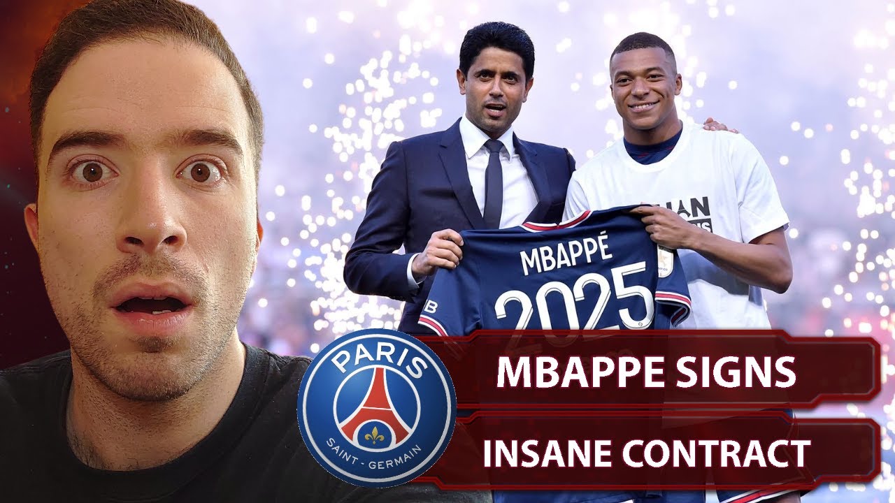 Mbappe Signs New PSG Contract On £1.6M A WEEK & Gets To Choose Manager ...