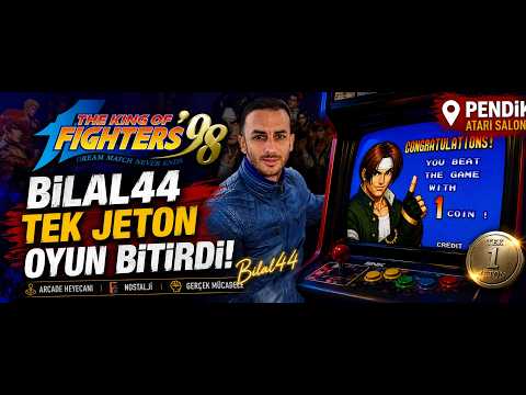 The King of Fighters ’98 | Bilal44 Tek Jeton Oyun Bitirdi! | Pendik Atari Salonu