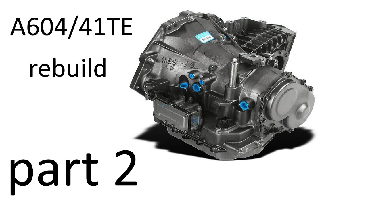 A604/41TE Transmission Rebuild at home!!! Part 2. - YouTube