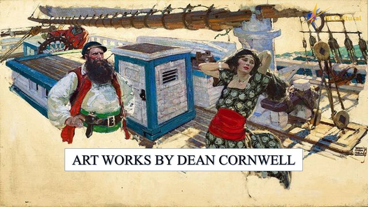 Art Works by Dean Cornwell - YouTube