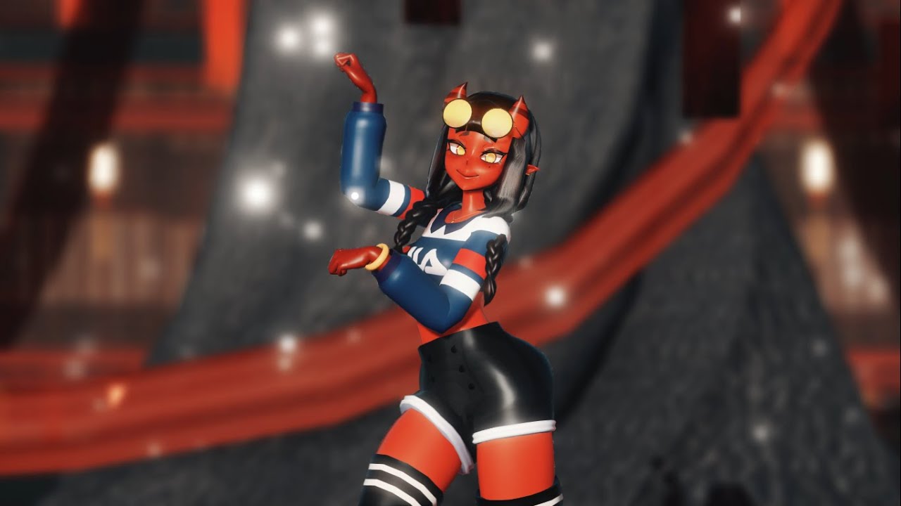 MMD Meru the Succubus BASS DA DA DA - YouTube