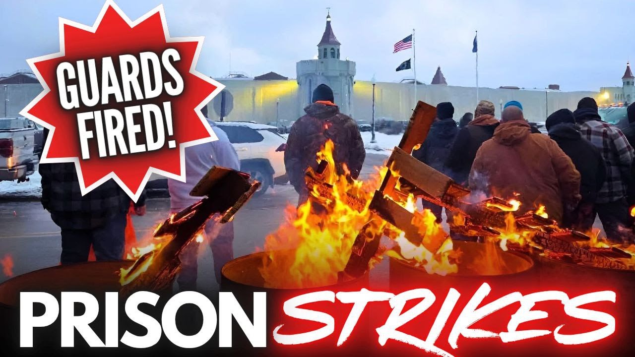 MASSIVE PRISON STRIKE!! New York. INMATE RIOTS!! Standoff. GUARDS FIRED ...