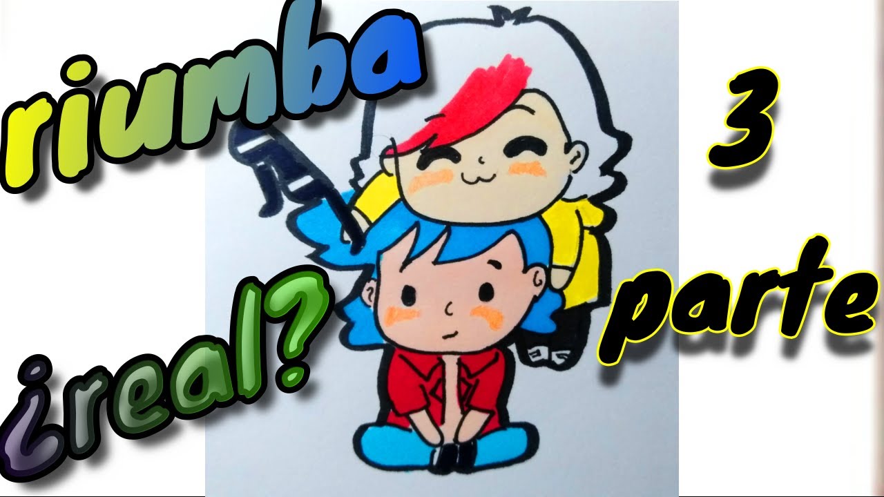 TIMBA VK y RIUSPLAY | RIUMBA es REAL? | COMIC de lo COMPAS | PARTE 3 ...