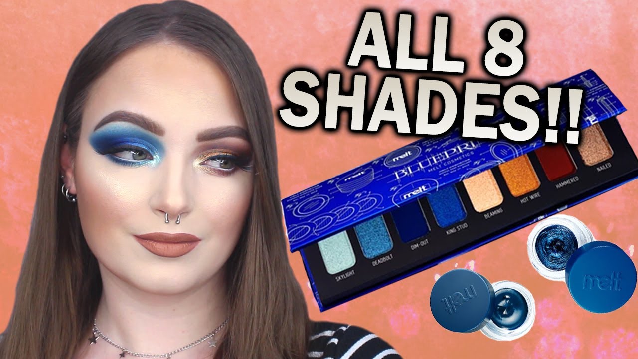 MELT COSMETICS BLUEPRINT COLLECTION REVIEW AND TUTORIAL - YouTube