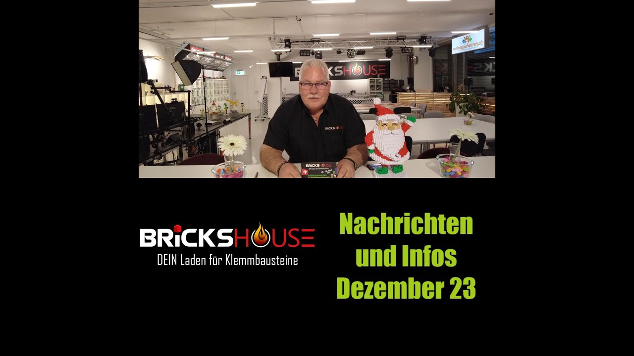 Brickshouse - Nachrichten und Infos Dezember ´23 (mit Aua) - YouTube