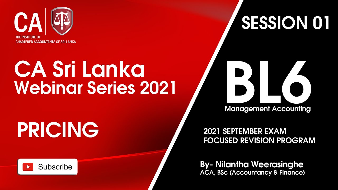 BL6 Pricing / 4 Sep Session 01 - YouTube