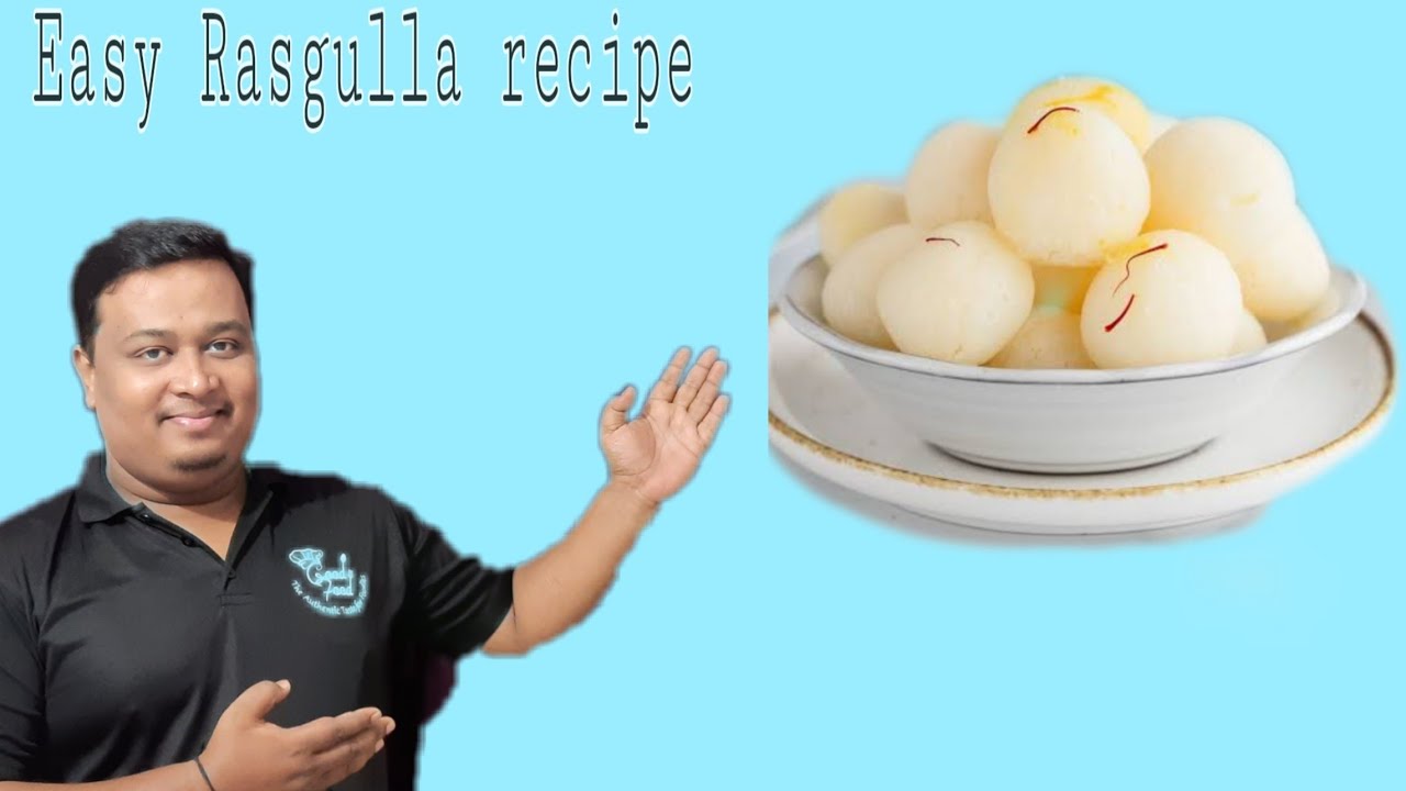 Easy Rasgulla recipe - आसान रसगुल्ला बनाने की विधि - YouTube