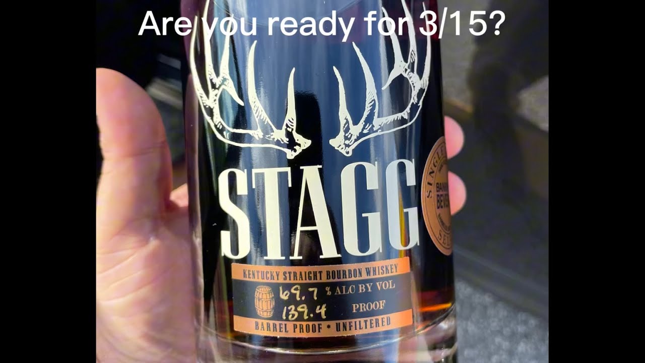 Stagg (Store Pick) 139.4 Proof! #bourbon #whiskey #bourbonwhiskey # ...