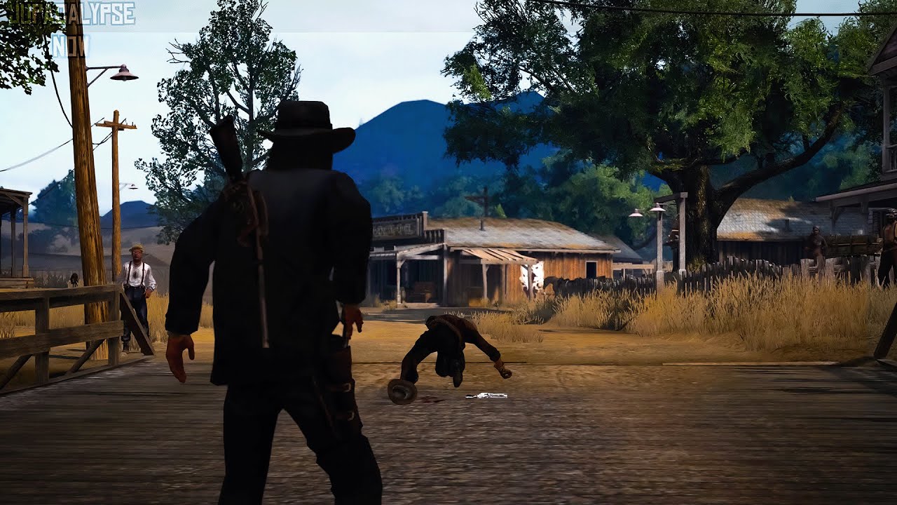 RDR1 Gang Hideouts and Bounty Hunters | Expert Aim & Ragdoll Kills (4K ...