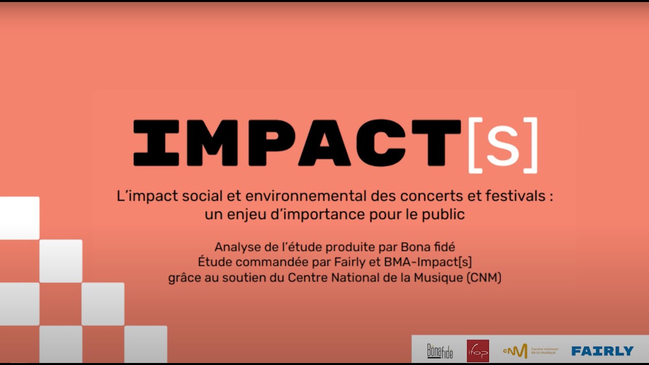 BMA-IMPACT(S) : perception par le public de l'impact environnemental et ...