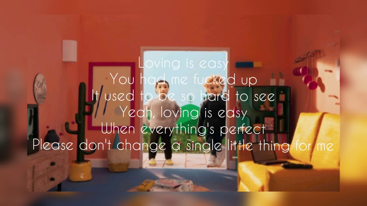 Rex Orange County - Loving is easy lyrics - YouTube