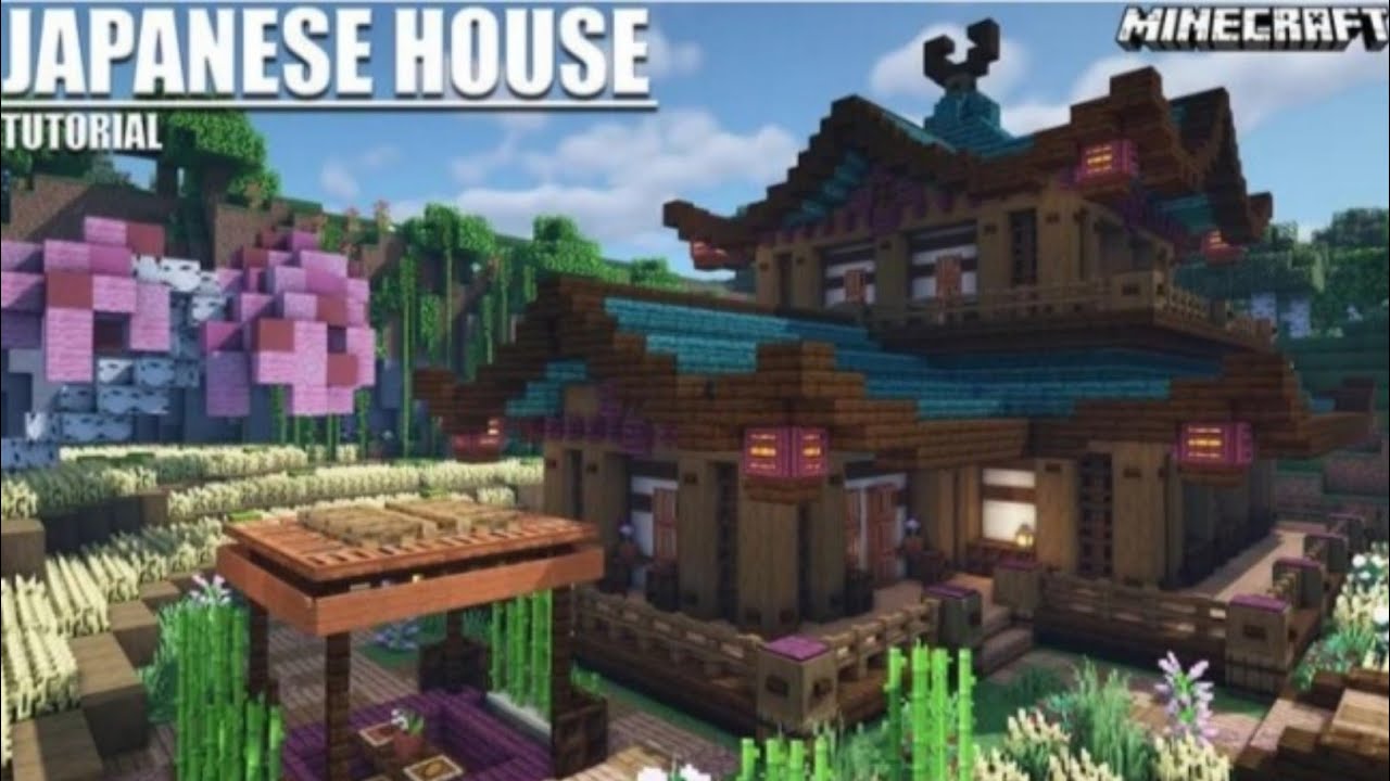Japanese house mod/addon in Minecraft | traditional Japanese house ...