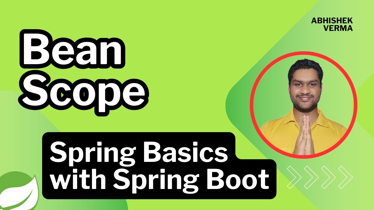 Chapter-11: Bean Scope in Spring Boot | Singleton, Prototype, Request ...
