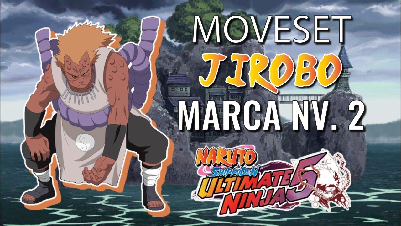 Jirobo NV2 Moveset - Naruto Ultimate Ninja 5 / Accel 2 - YouTube