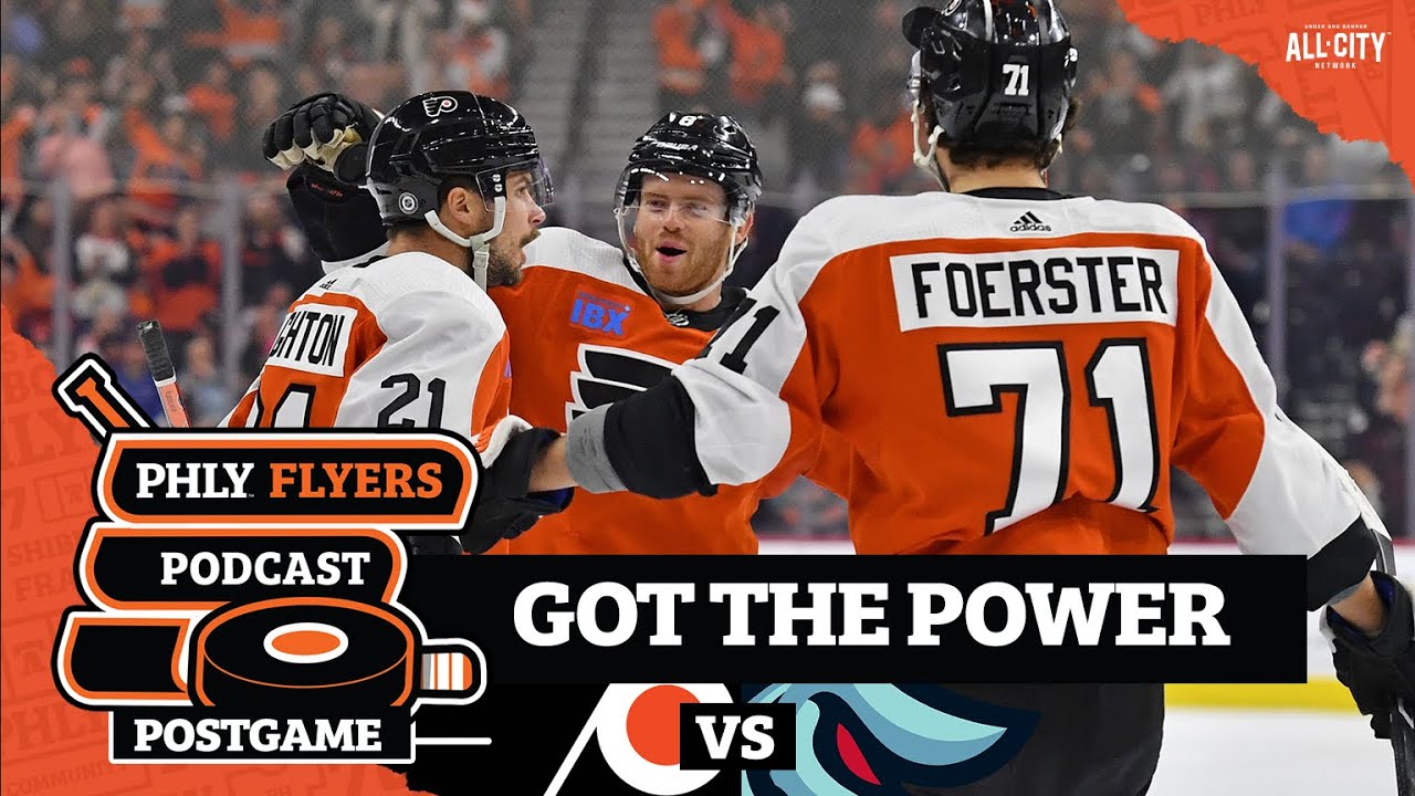 Flyers make it a winning streak against Dave Hakstol’s Seattle Kraken ...