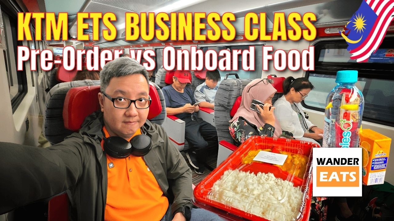 Ride: KTM ETS Business Class Single Seat – Pre-Order Food Experience - YouTube