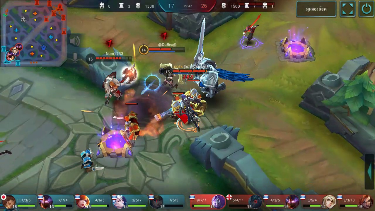 mobile legend #2 มอสคราฟ ฆ่า5 - YouTube