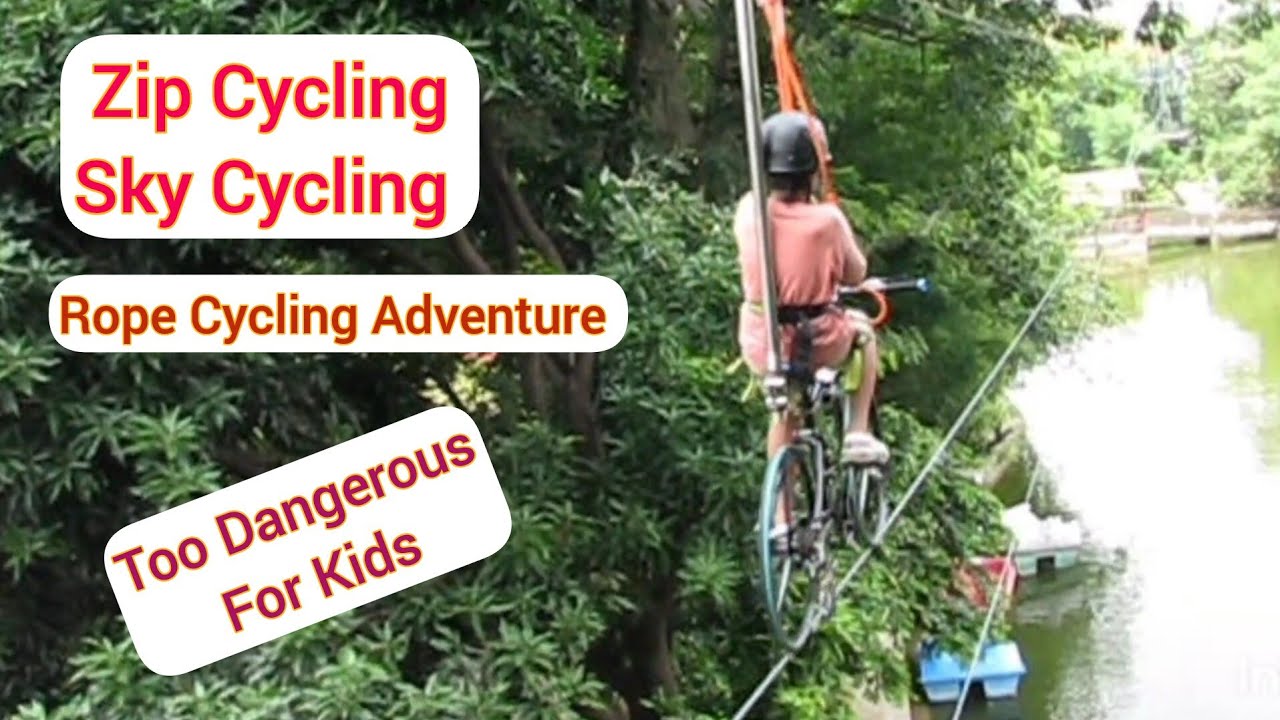 Zip Cycling, Sky Cycling, Rope Cycling Adventure, Adrenaline Rush, by ...
