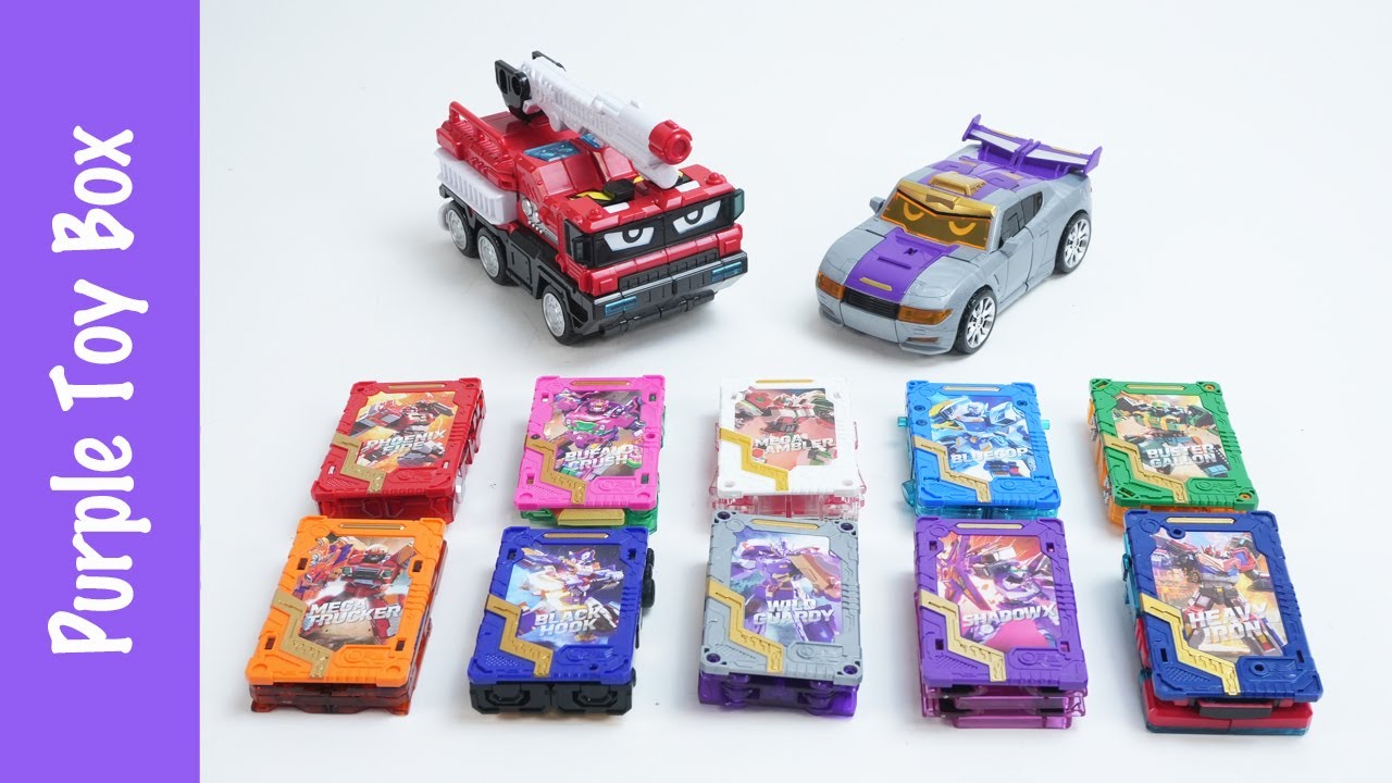 Transformer Metal Cardbot Ambulance 메탈카드봇 피닉스파이어 와일드가디 - YouTube