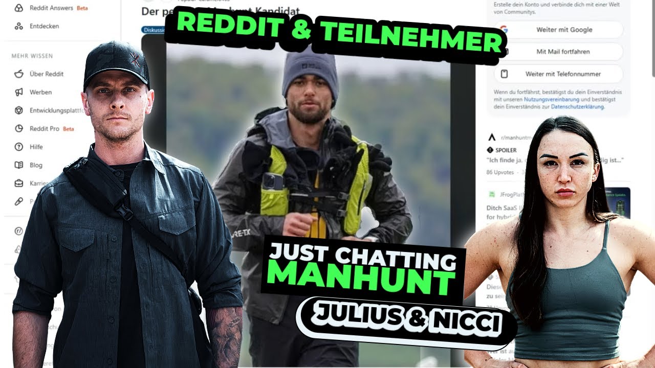 🎯 MANHUNT New York - Just chatting mit Nicci & Julius - YouTube