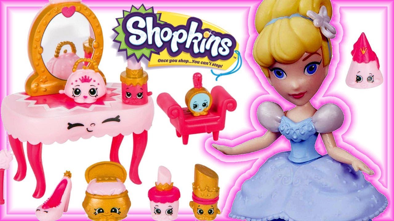 Disney Princess & Shopkins • Królewskie Shopkinsy w Zamku Kopciuszka ...