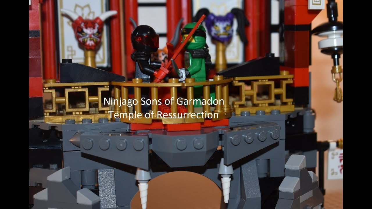 Lego Ninjago Sons of Garmadon Temple of Resurrection Review 70643 - YouTube