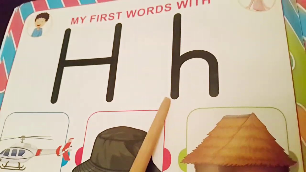 How to read, write letter Hh - YouTube