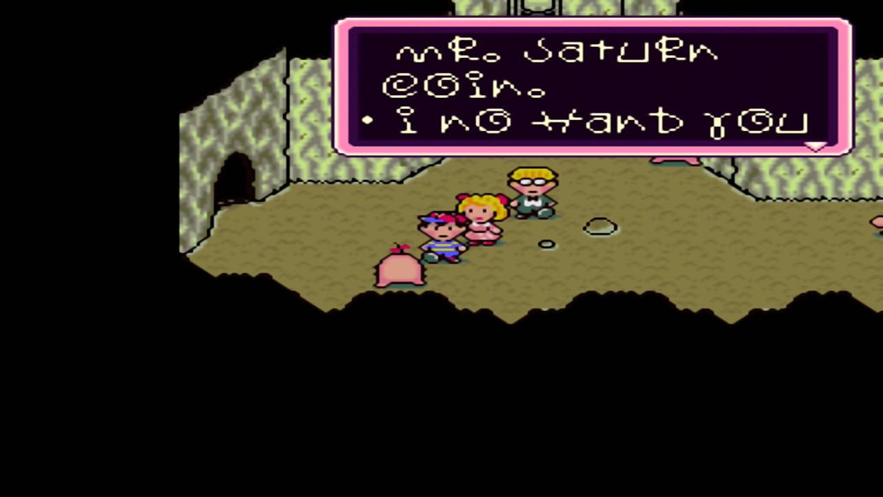 Earthbound Mr Saturn Coin - YouTube