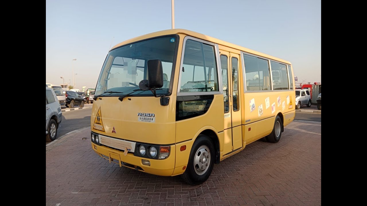 2002 MITSUBISHI ROSA BUS - YouTube