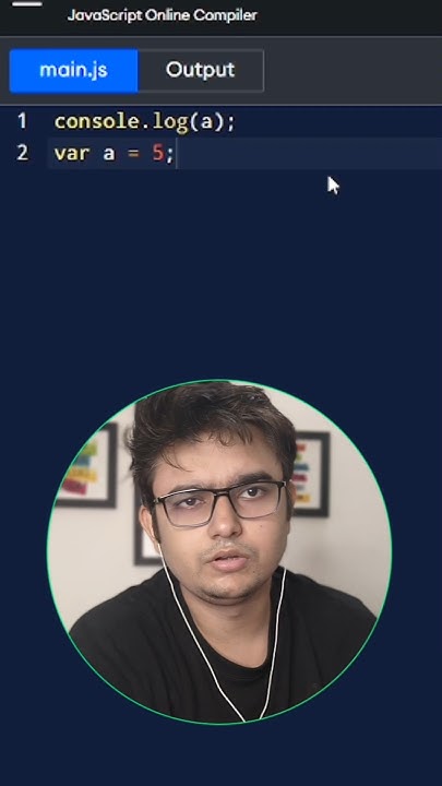 Hoisting in Javascript 🤯 #coding #javascript #webdeveloper #frontend #hoisting #shorts #ytshorts ...