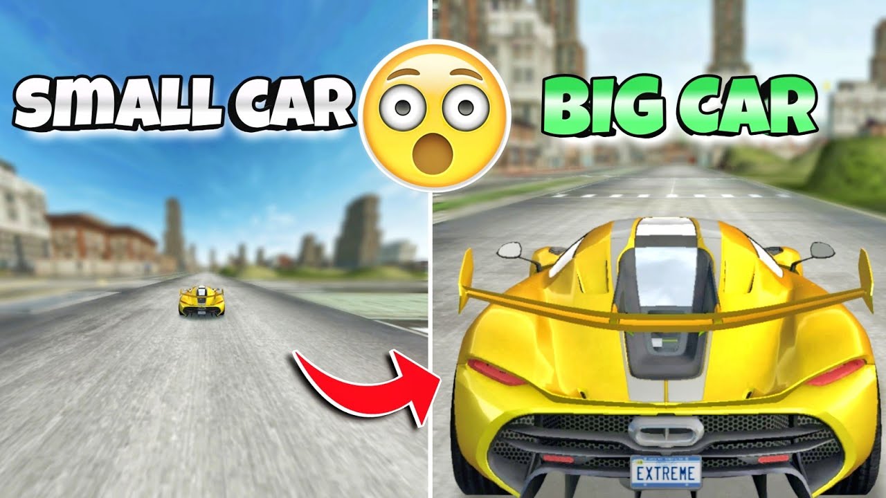 Small Car VS Big Car Pov😱|| Extreme Car Driving Simulator🔥 - YouTube