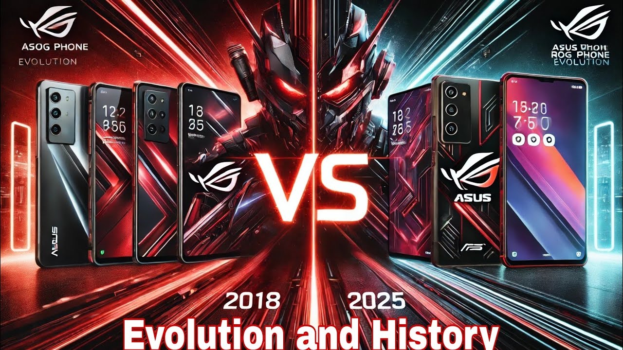 The Evolution of Asus ROG Phones: A Gaming Revolution - YouTube