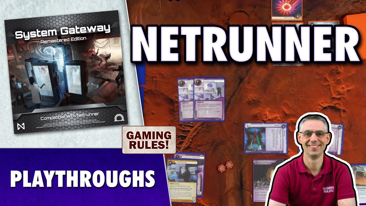 Netrunner from Null Signal Games - Playthroughs - YouTube
