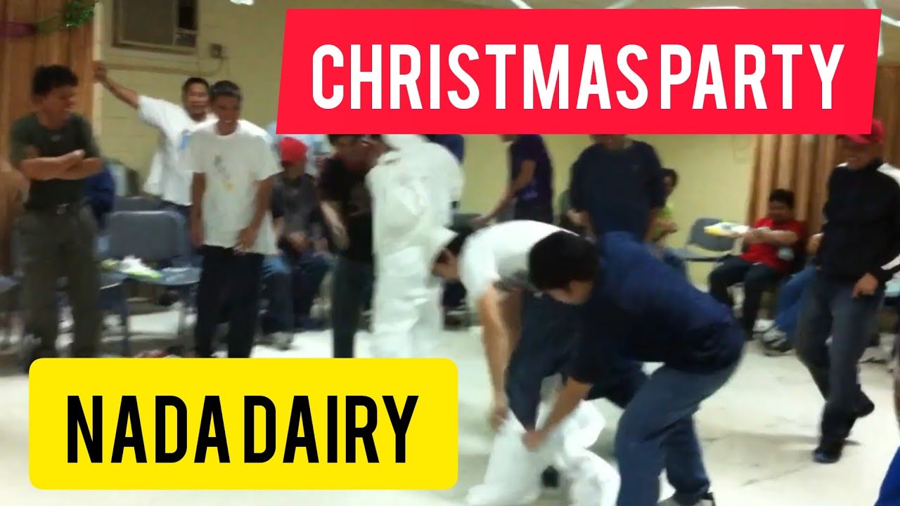 Christmas Party at Nada Dairy - YouTube