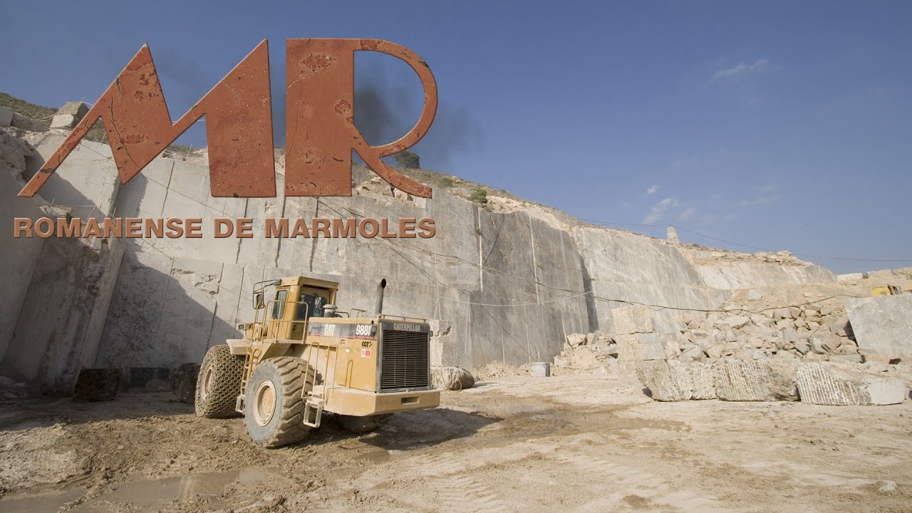 Dark Emperador Quarry by Romanense de Mármoles - YouTube
