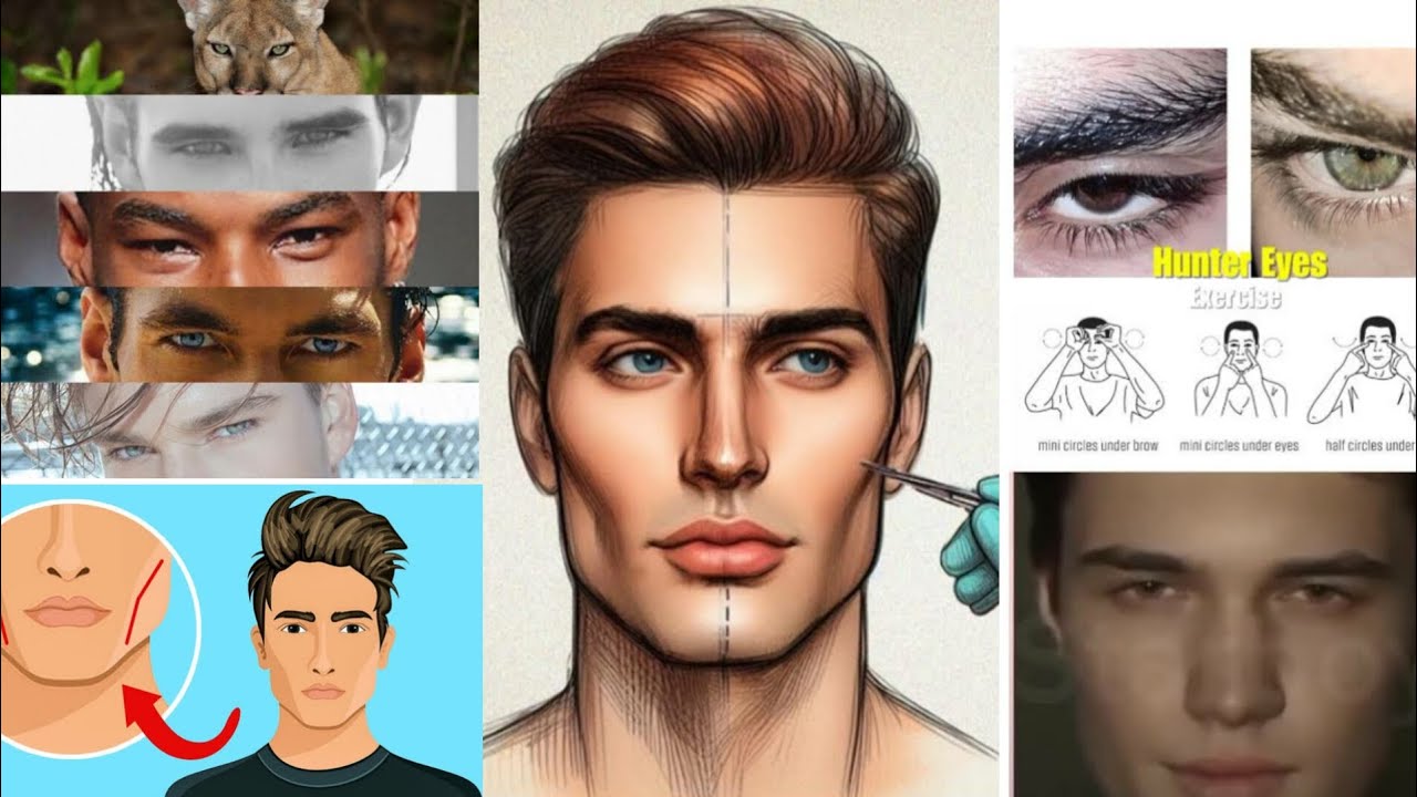 Top Facial features of men 😎 - YouTube