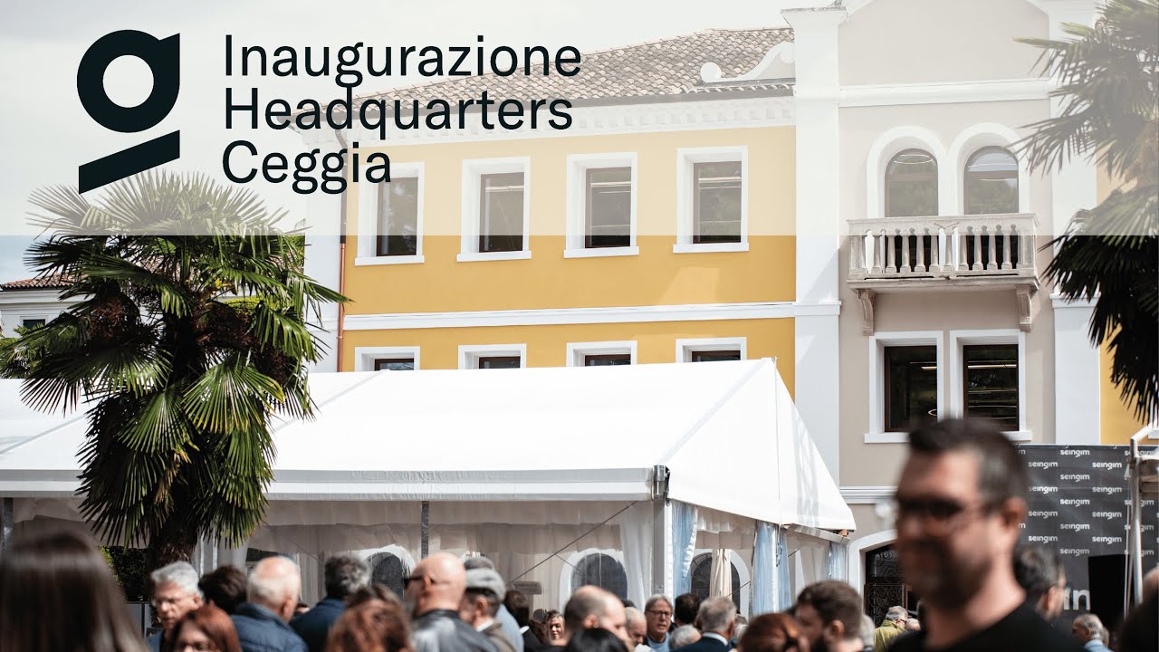 SEINGIM – Inaugurazione Nuovi Headquarters di Ceggia - YouTube