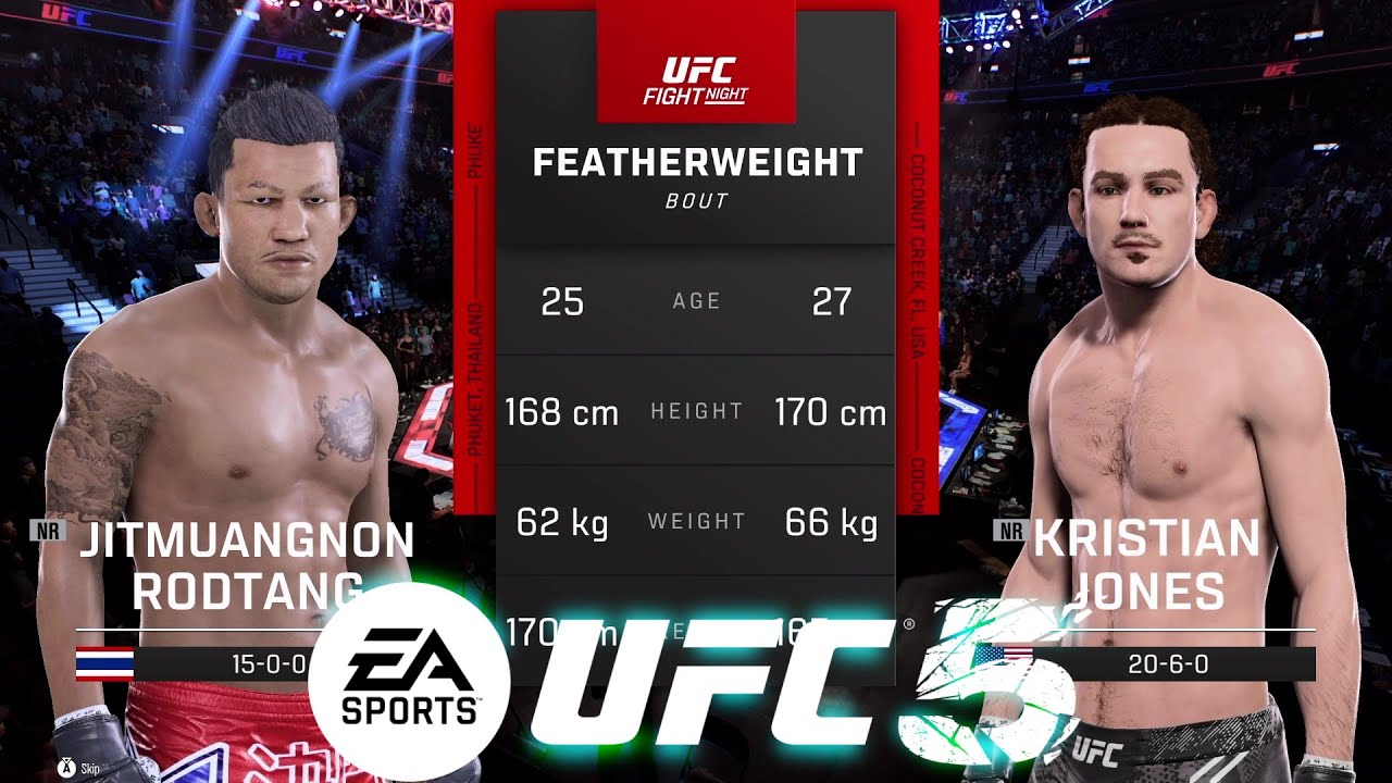 Trilogy Fight! | Legendary UFC 5 Career Mode 6 - YouTube