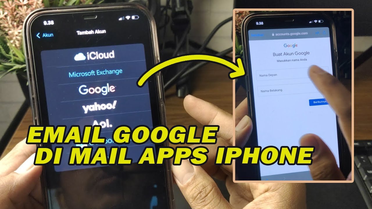 Cara Menambahkan Email Baru di Mail Apps iPhone - YouTube
