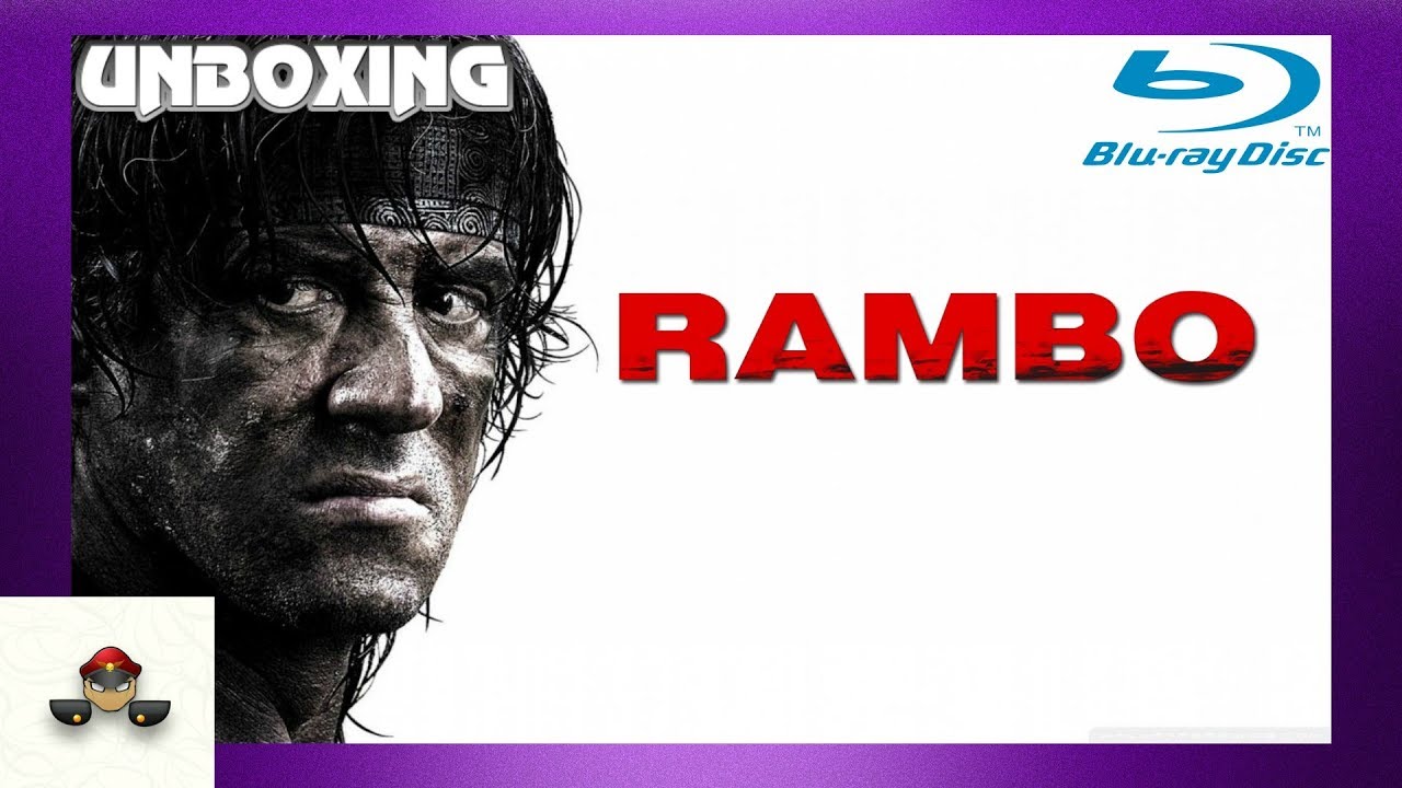Rambo Extended Cut Sylvester Stallone Blu Ray Unboxing - YouTube