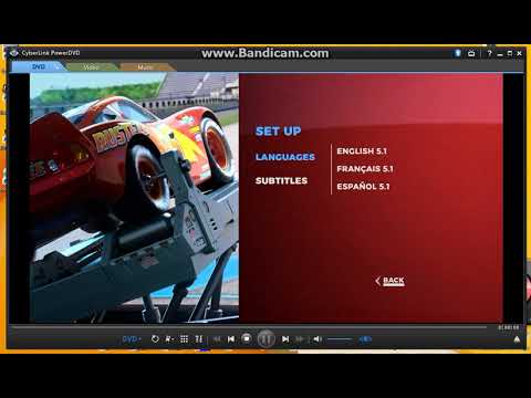 Cars 3 Bonus Disc 2017 DVD Menu Walkthrough - YouTube