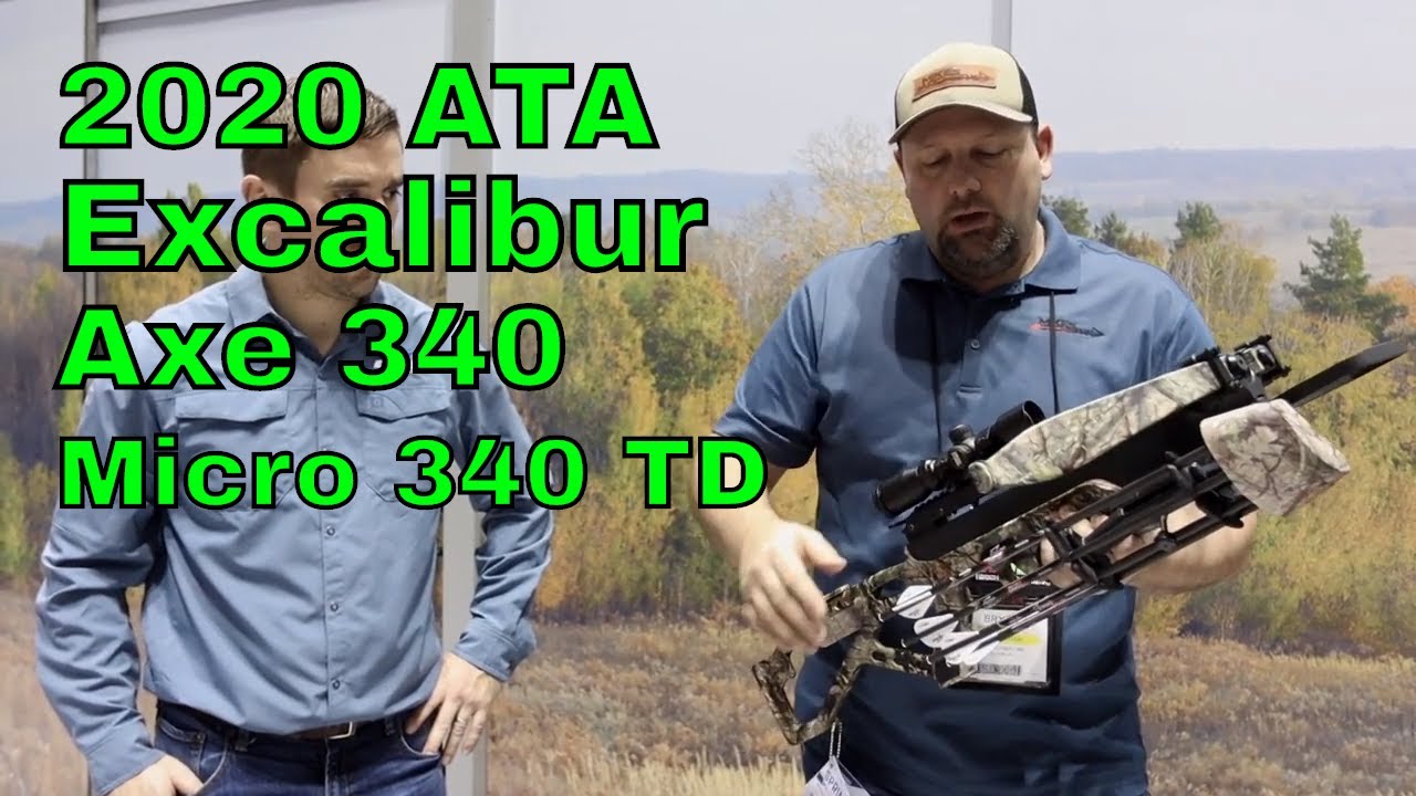 2020 ATA Excalibur Crossbows Axe 340 and Micro 340 Takedown - YouTube