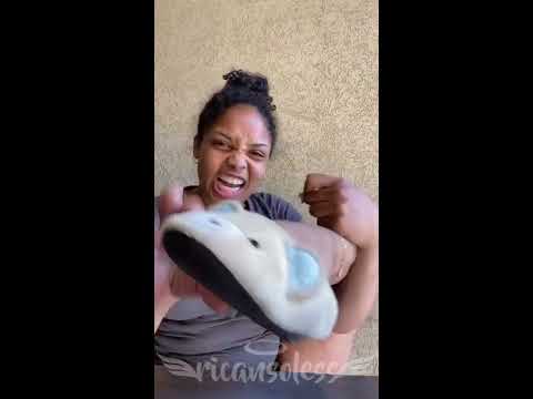 IG Live with Bear Slippers