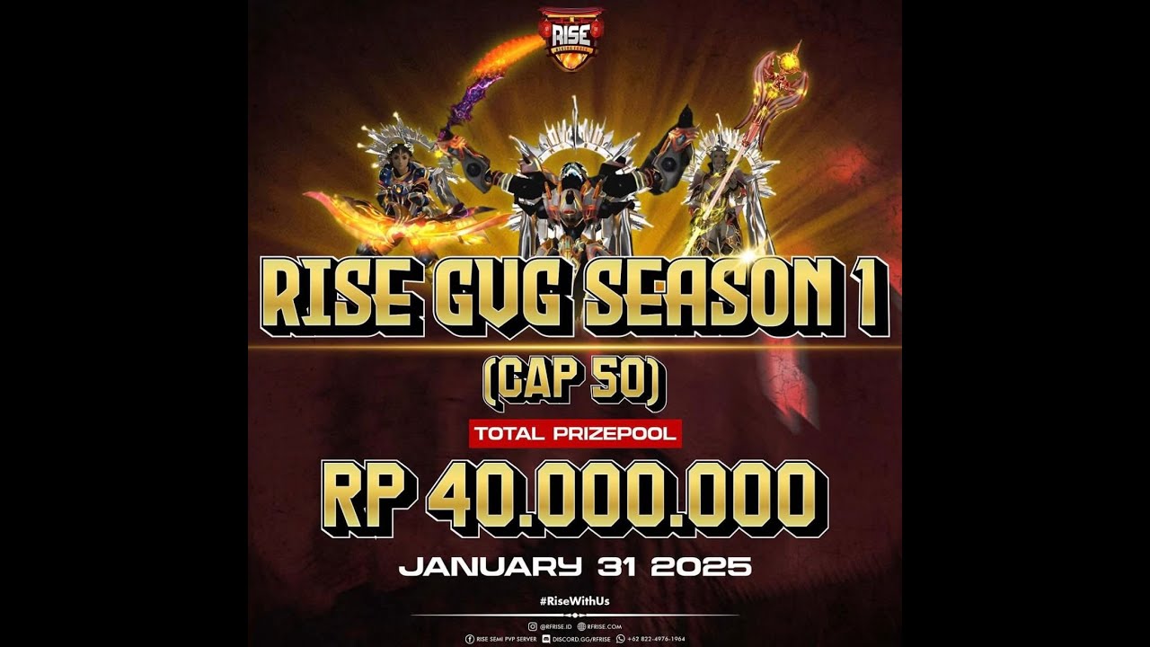 🔴 LIVE - RF RISE SEMI PVP 50 - PB BESAR #11 - YouTube