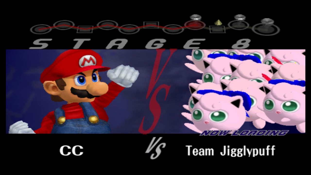 Super Smash Bros. Melee Mario Classic Mode - YouTube