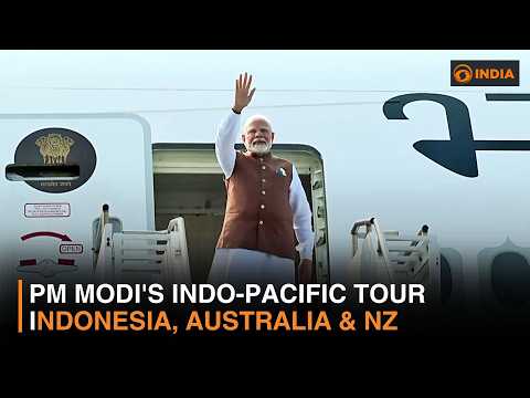 PM Modi's Indo-Pacific Tour: Indonesia, Australia & New Zealand Visit to Boost Strategic Ties