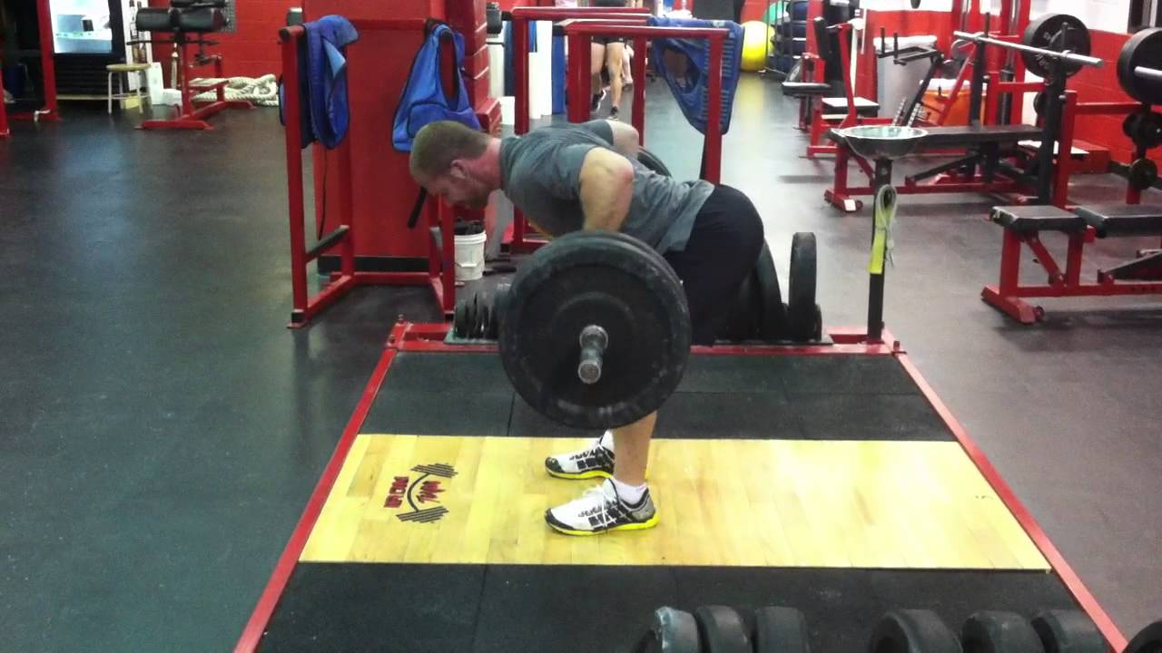 225x6 Strict Bent Row - YouTube
