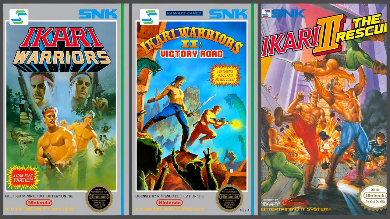 Ikari Warriors TRILOGY [NES] Gameplay Walkthrough FULL GAME [4K60ᶠᵖˢ🔴 ...