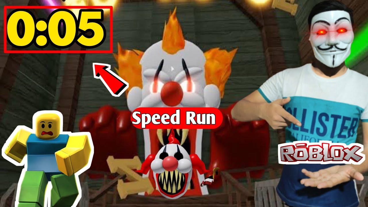 Roblox Speed Run | Escape The carnival of Terror Speed Run Roblox ...