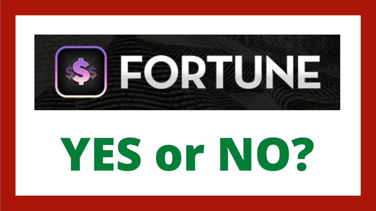 FORTUNE AI App Review - Legit Clickbank System? - YouTube